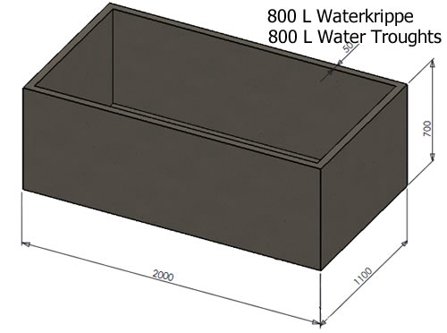 Water Troughs Concrete Water Troughs Cement Troughs
